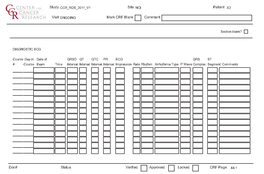 ECG - ECG - CCR Wiki